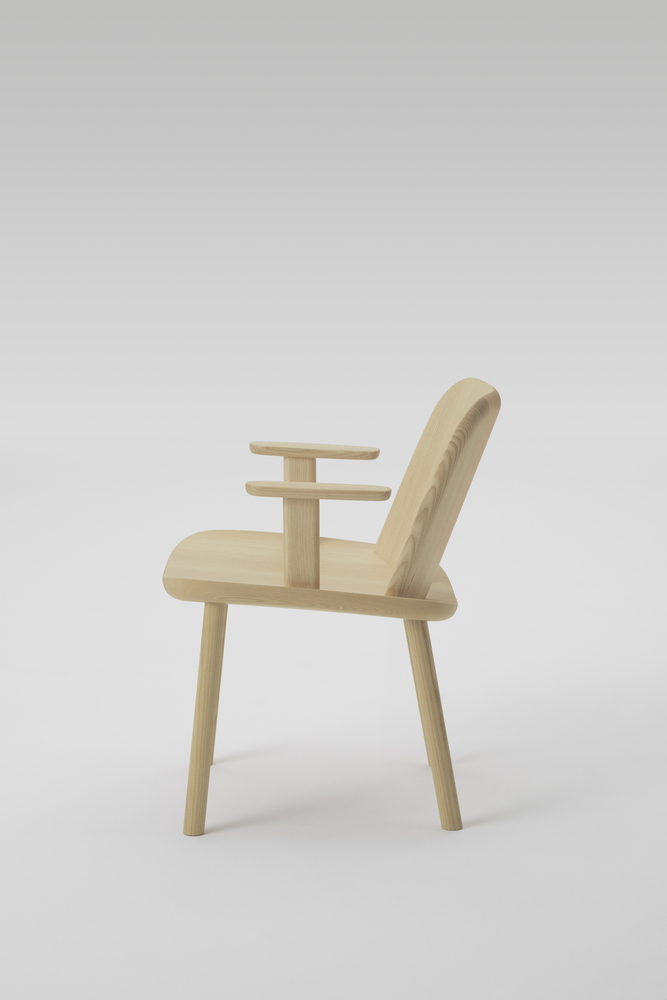 LOBBY CHAIR (with armrests) | Products | Maruni Wood Industry