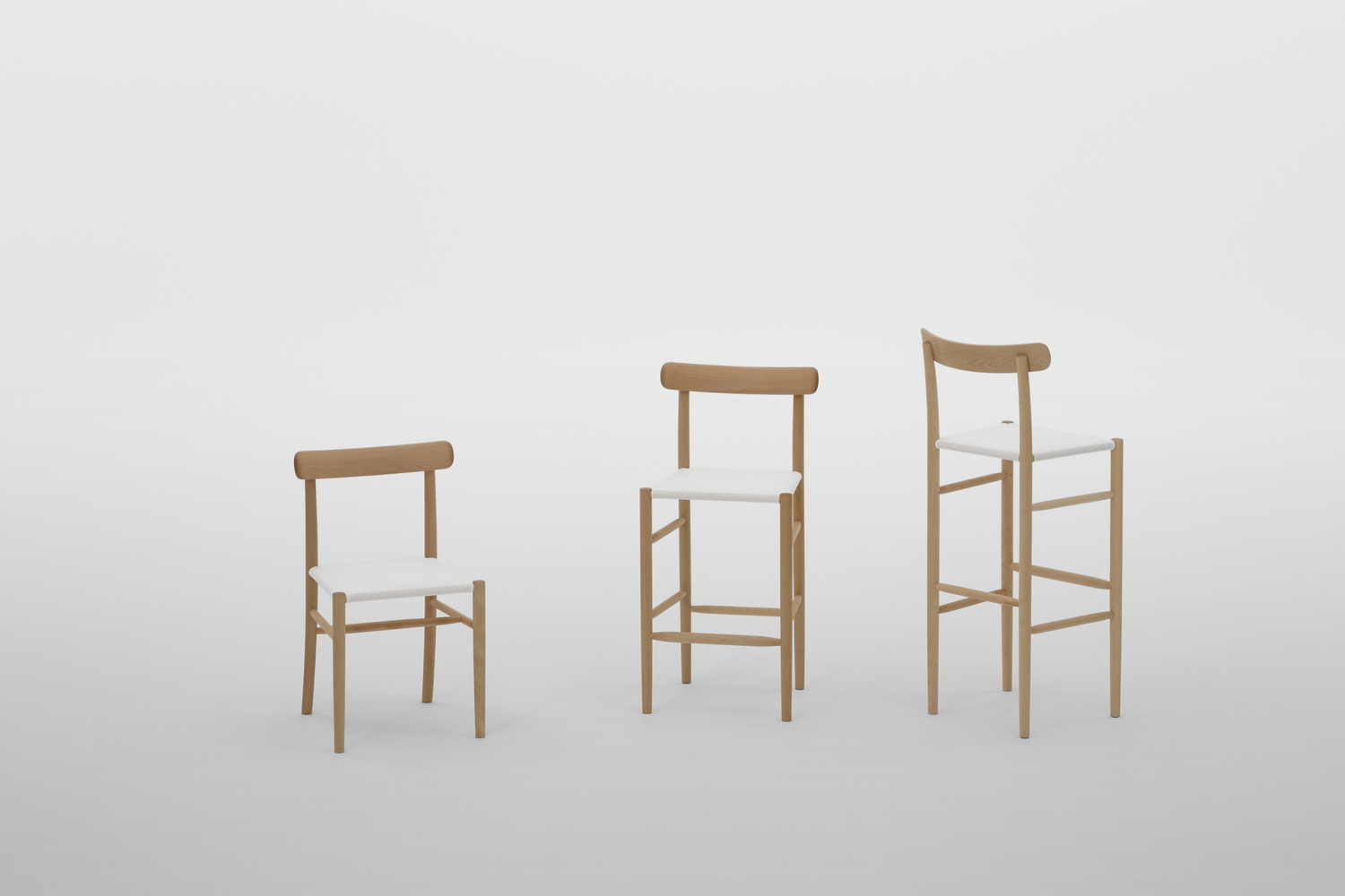 BAR STOOL Mid (mesh seat) | Products | Maruni Wood Industry