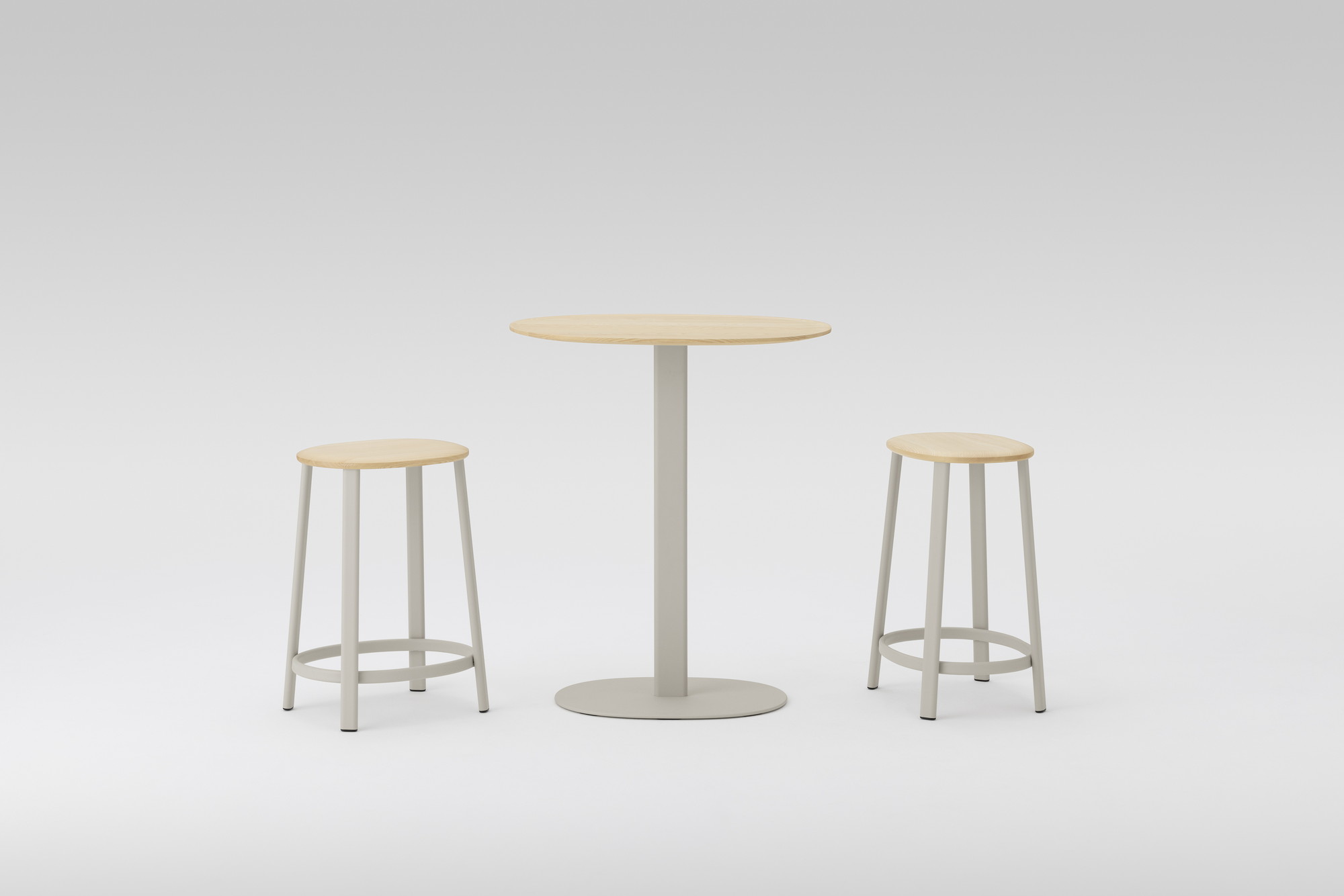 BAR TABLE 70 (oval) High | Products | Maruni Wood Industry