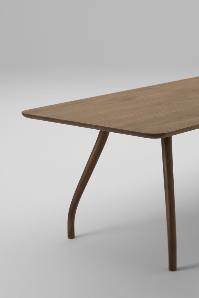 TABLE 180 (rectangular, wooden top) | Products | Maruni Wood Industry