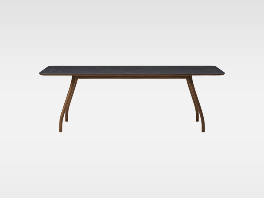 TABLE 200 (rectangular, ceramic top) | Products | Maruni Wood Industry
